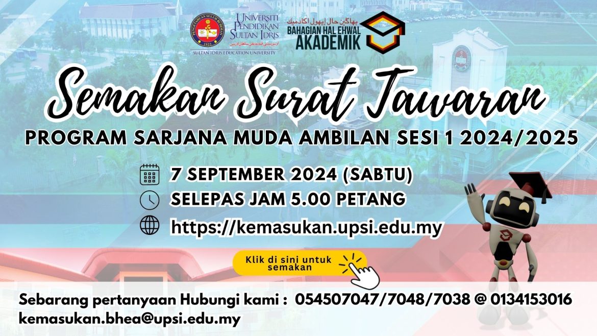 KEMASUKAN – UPSI | Bahagian Hal Ehwal Akademik, 35900 Tanjong Malim ...