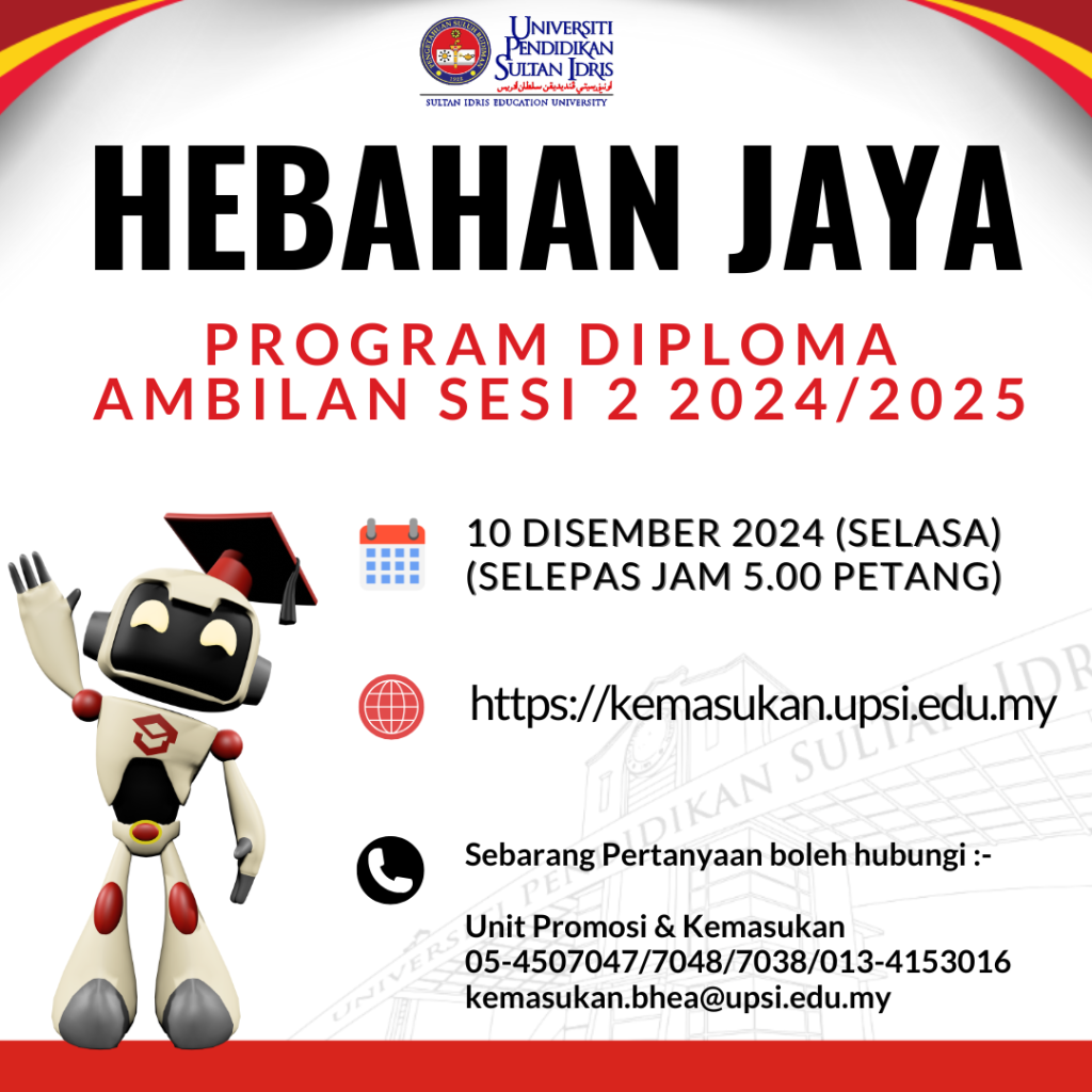 KEMASUKAN – UPSI | Bahagian Hal Ehwal Akademik, 35900 Tanjong Malim ...